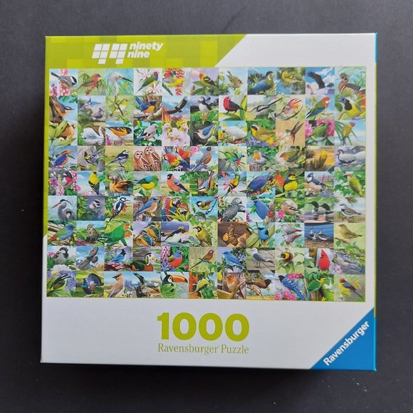 Ravensburger | Games | 00 Piece 99 Delightful Birds Jigsaw Puzzle ...